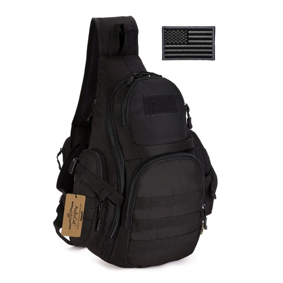 Bags | Tactical Sling Pack Military Molle Chest Crossbody Shoulder Bags ...